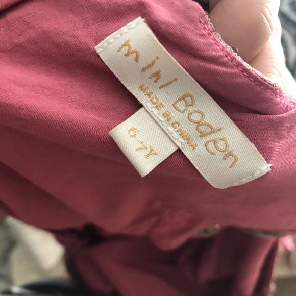 maggie breen | Dresses | Maggie Breen Pink White Embroidered Dress ...